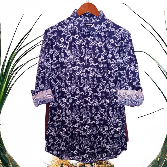 Express | Shirts | Express Mens Casual Buttonup Dress Shirt Kastoria ...